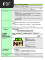 Grade 1 - Quarter 4 (Lesson Plan-Matatag) 4 | PDF | Procedural ...