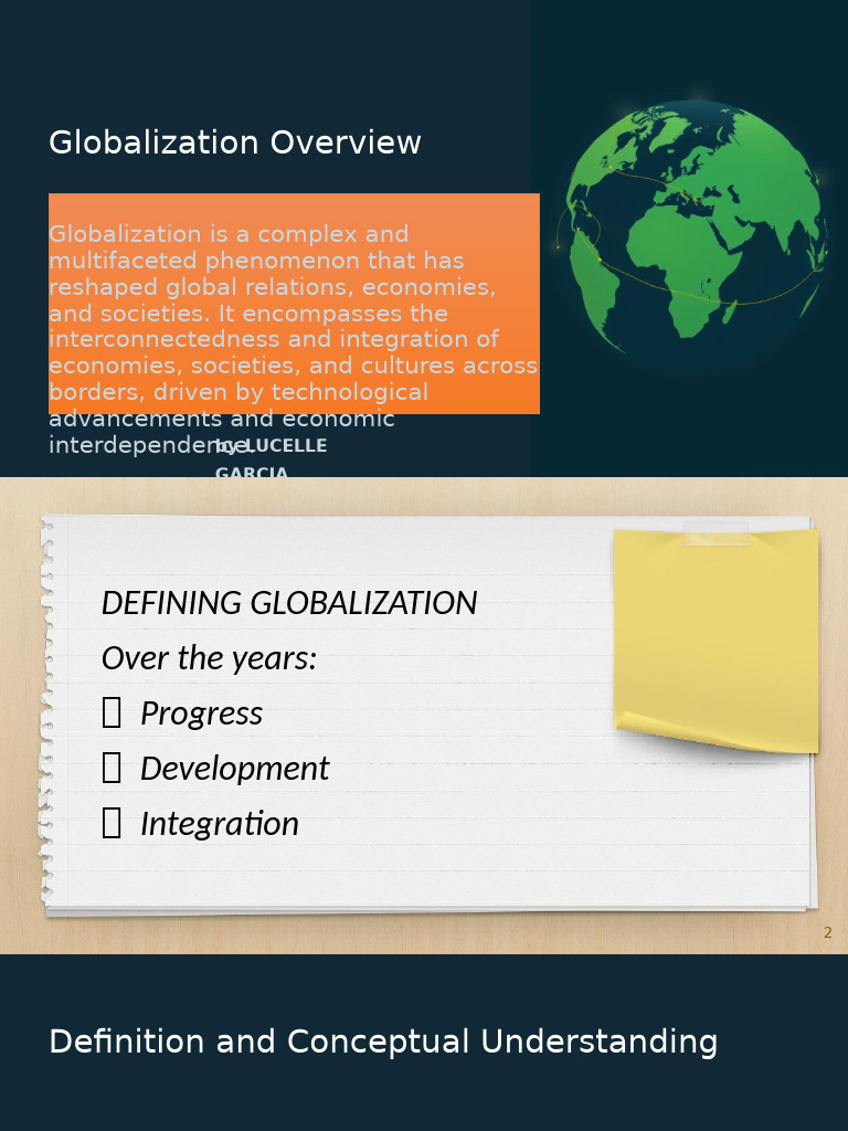 Globalization: Key Concepts and Impacts | PDF | Globalization | Market ...