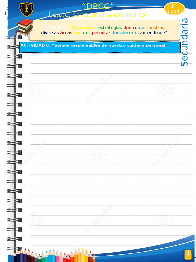 1° DPCC -ACTV.06 -UNI 02 2024. | PDF | Las emociones | Empatía