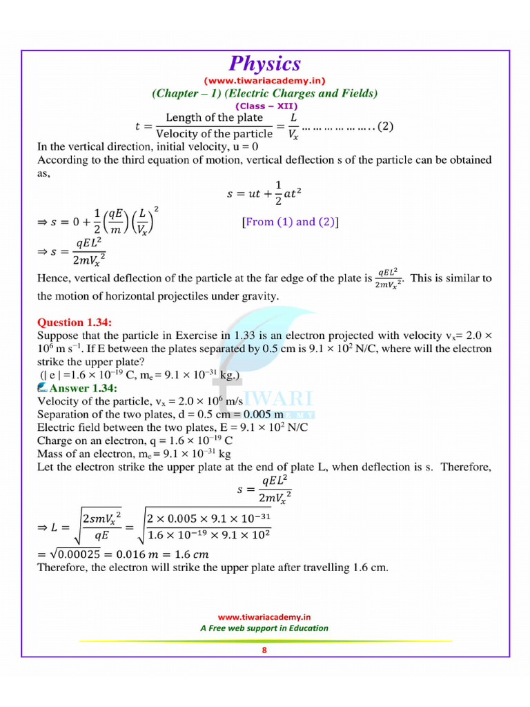 Electric Charges and Field | PDF