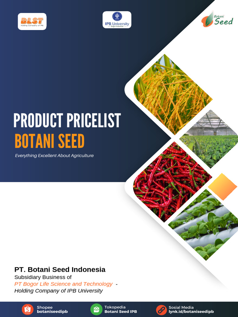 Daftar Harga Produk Botani Seed | PDF