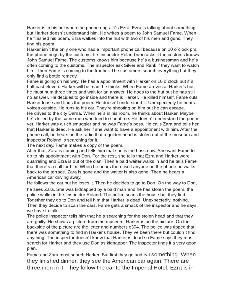 The Smuggler's Poem and Betrayal | PDF
