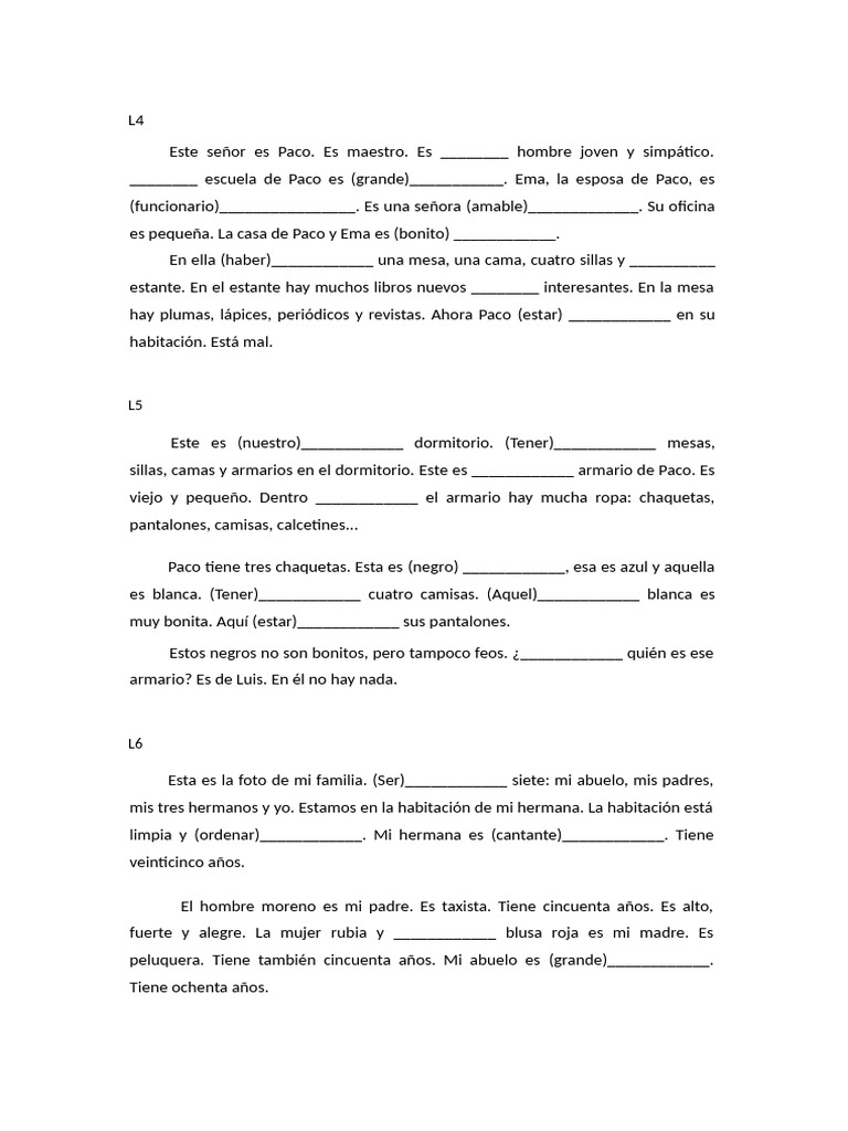 L4-L7 Rellenar Los Huecos | PDF