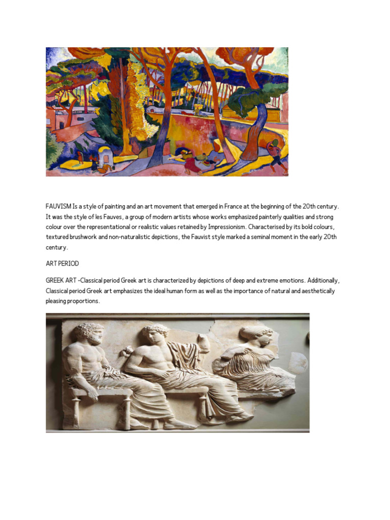 FAUVISM Is A ST-WPS Office | PDF