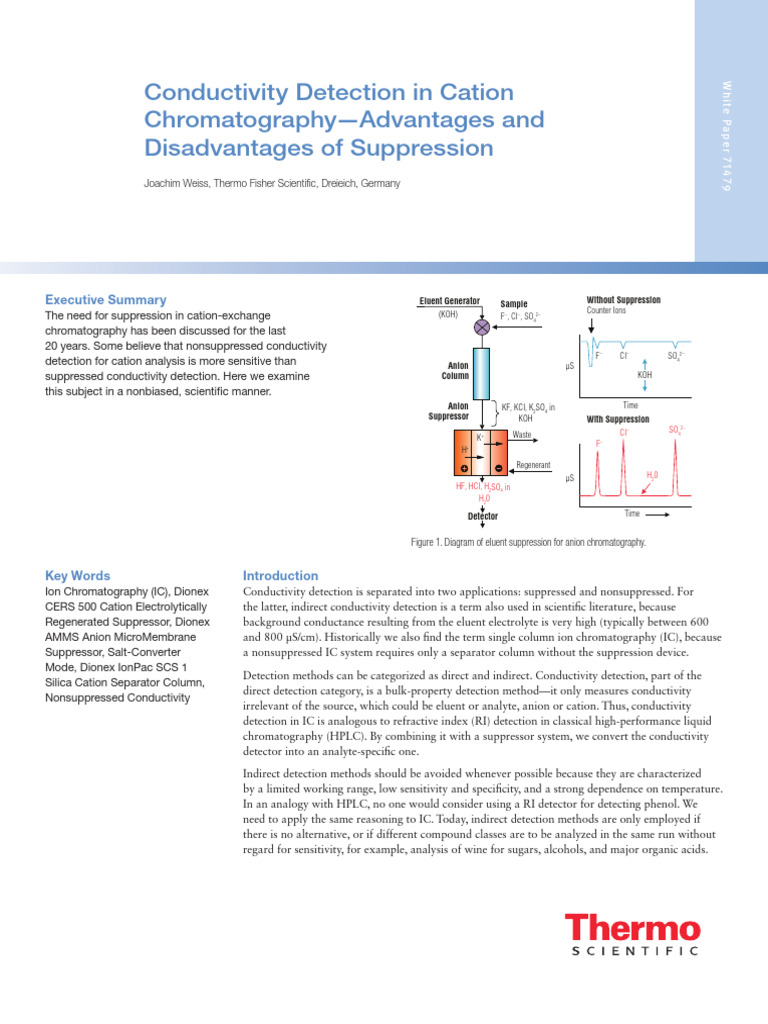 WP 71479 Ic Cation Suppression Wp71479 en | PDF | High Performance ...