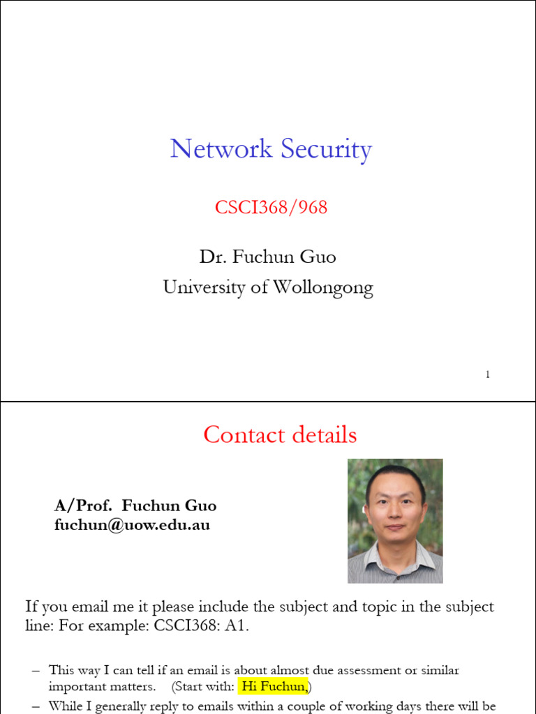 368 Lecture Compile | PDF | Cryptography | Osi Model