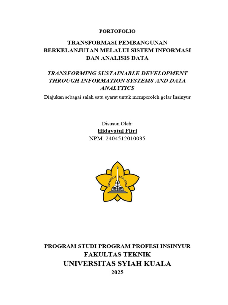 Transformasi Pembangunan Berkelanjutan | PDF
