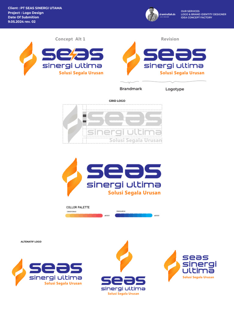 Revision Preview Logo PT Seas Sinergi Ultima | PDF