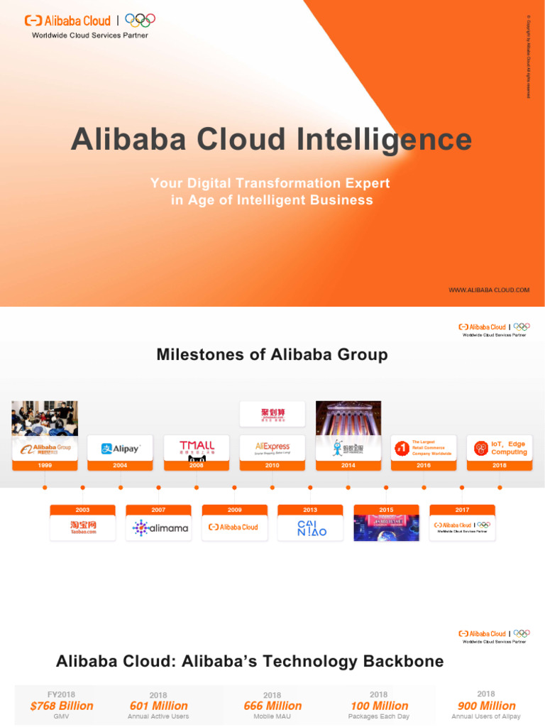 Alibaba Cloud Introduction - Compressed | PDF | Cloud Computing | Alibaba Group