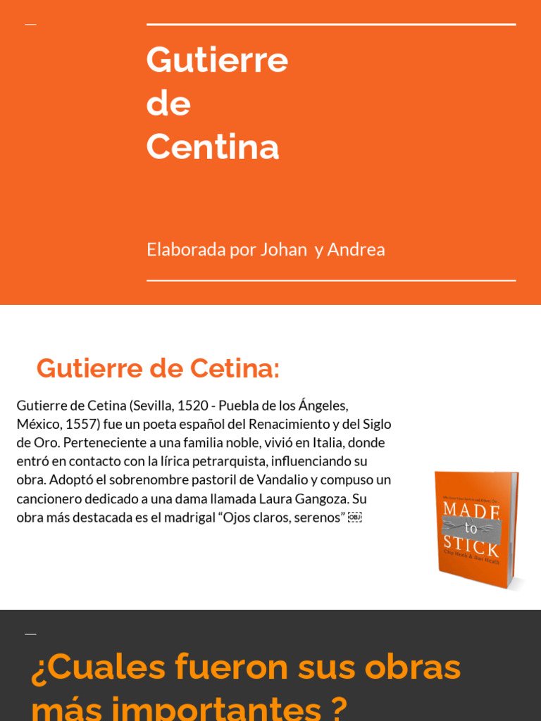 Vida y obra de Gutierre de Cetina | PDF