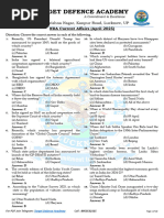 Current Affairs Q&A 2025 Guide | PDF