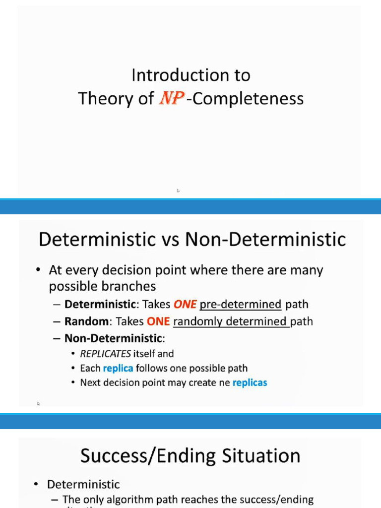 Theory of NP Completeness | PDF
