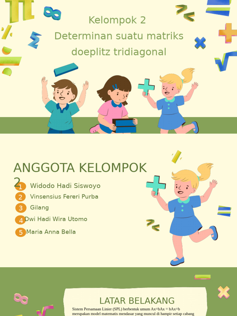 Kerkom Aljabar Linear | PDF