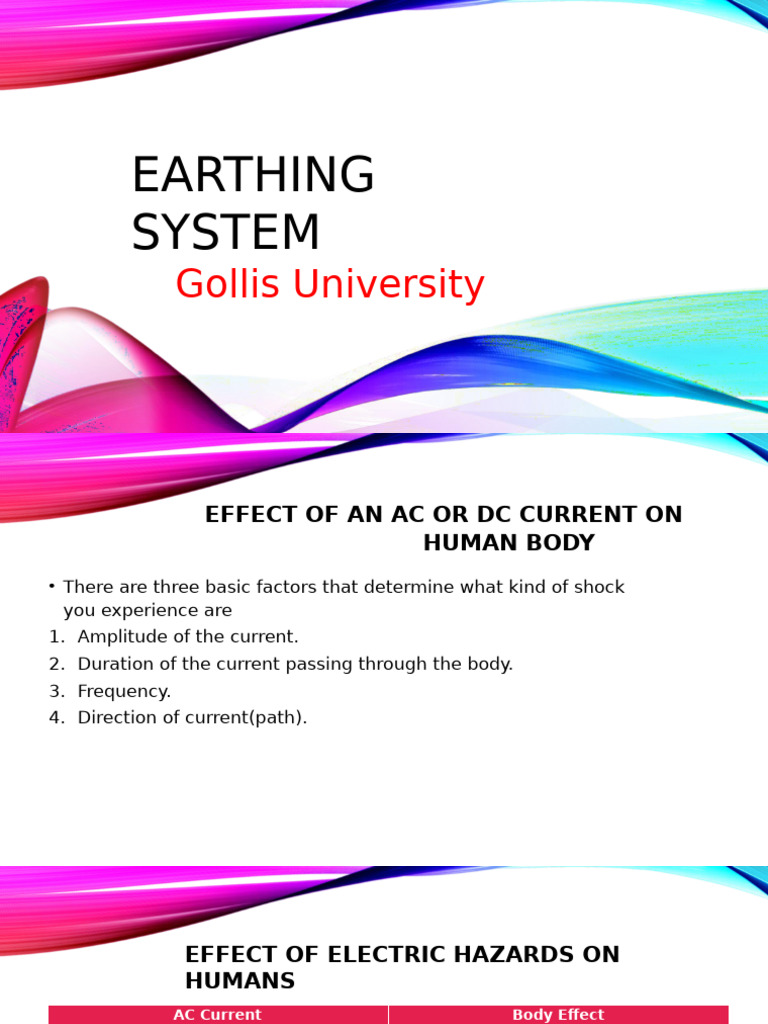 Chapter 4 Part 2 Earthing System | PDF | Alternating Current | Electricity