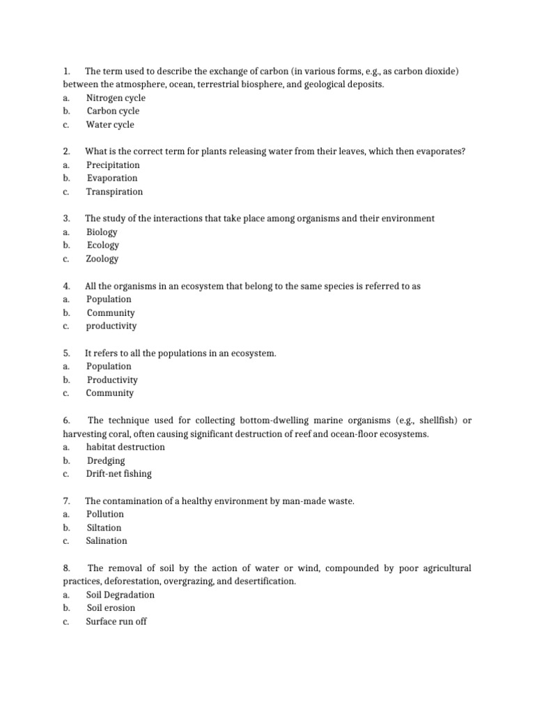 Basic Principles of Ecology | PDF | Ecology | Ecosystem