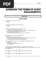 Isa 210 | PDF | Financial Audit | Financial Statement