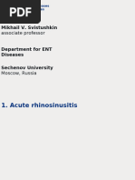 ICD-10 Codes for Rhinitis Types | PDF