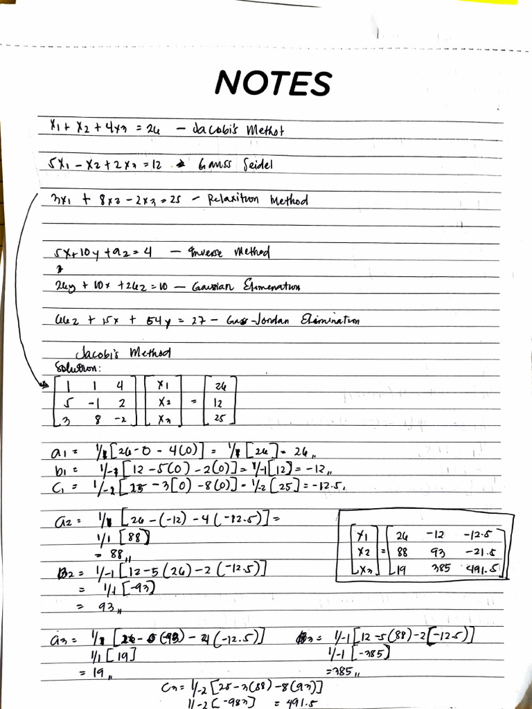 Paduga-Solution Equation 1 and 2 | PDF