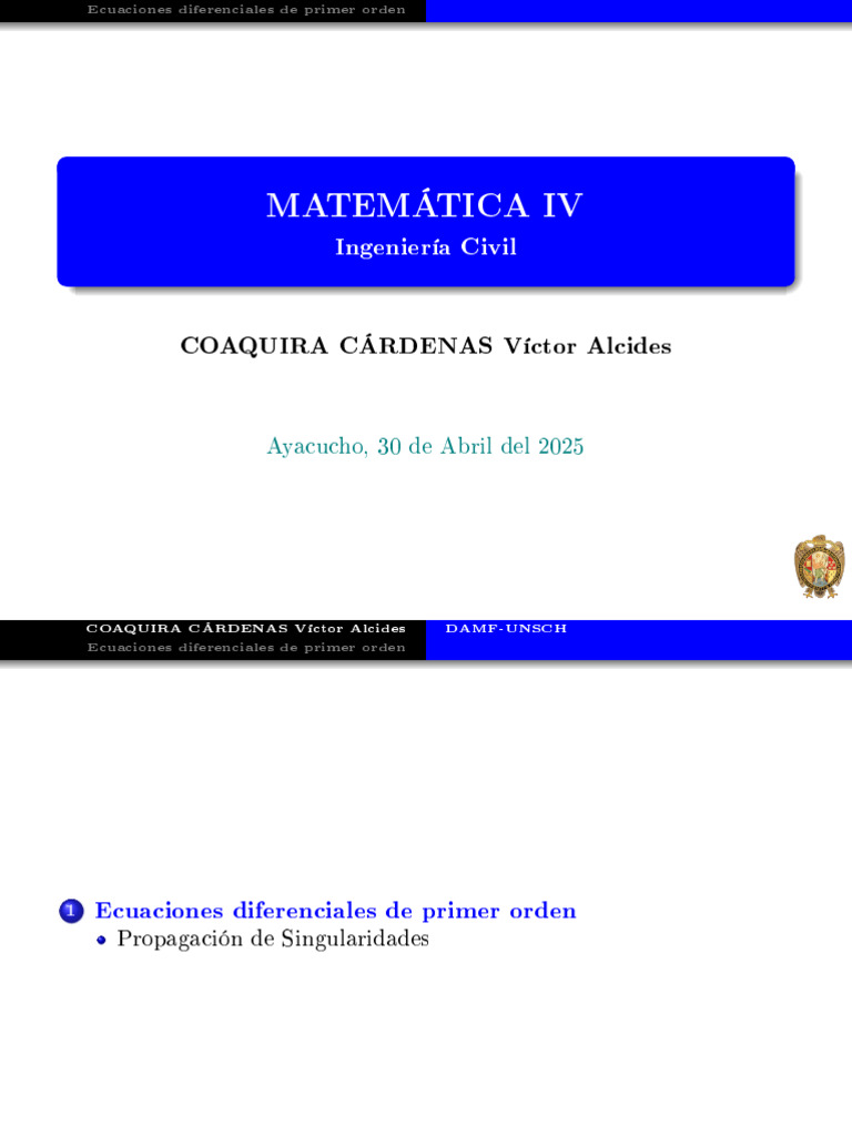 EDP4 | PDF | Ecuación diferencial parcial | Ecuaciones