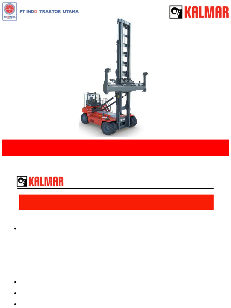 Periodic Maintenance - Training Kalmar DCU 80-45 E7 | PDF