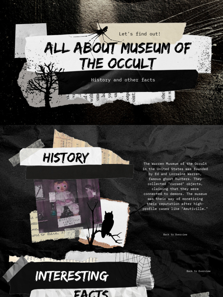 History and Other Facts About The Spookiest Museum of The Occult in The ...