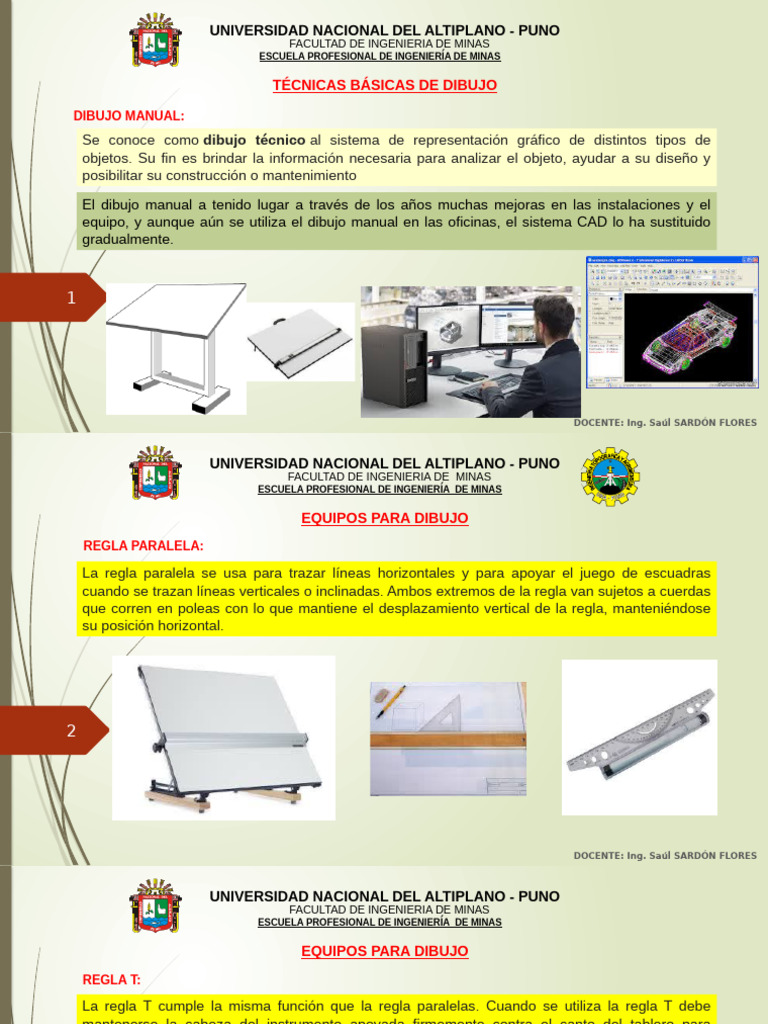 Instruementos Basicos de Dibujo | PDF | Lápiz