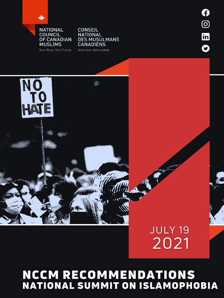Policy-Recommendations NCCM | PDF | Hate Crimes | Islamophobia