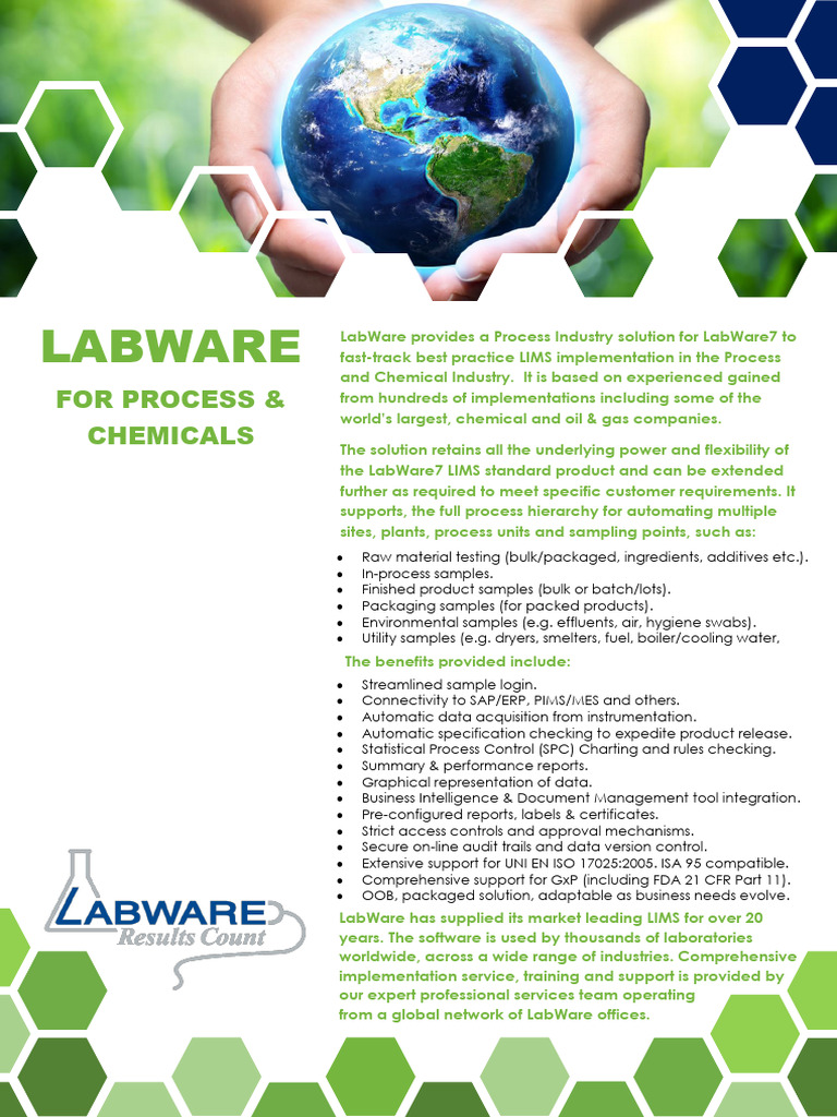 LabWare and Process - Chemicals V1 | PDF