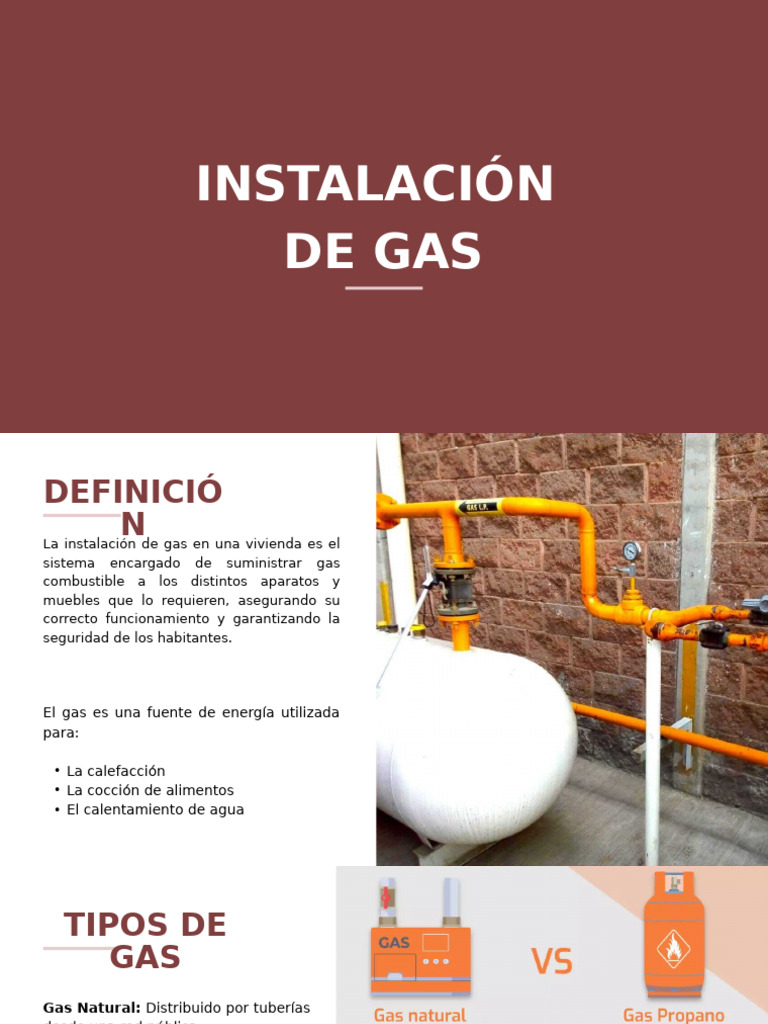 Instalación de Gas | PDF