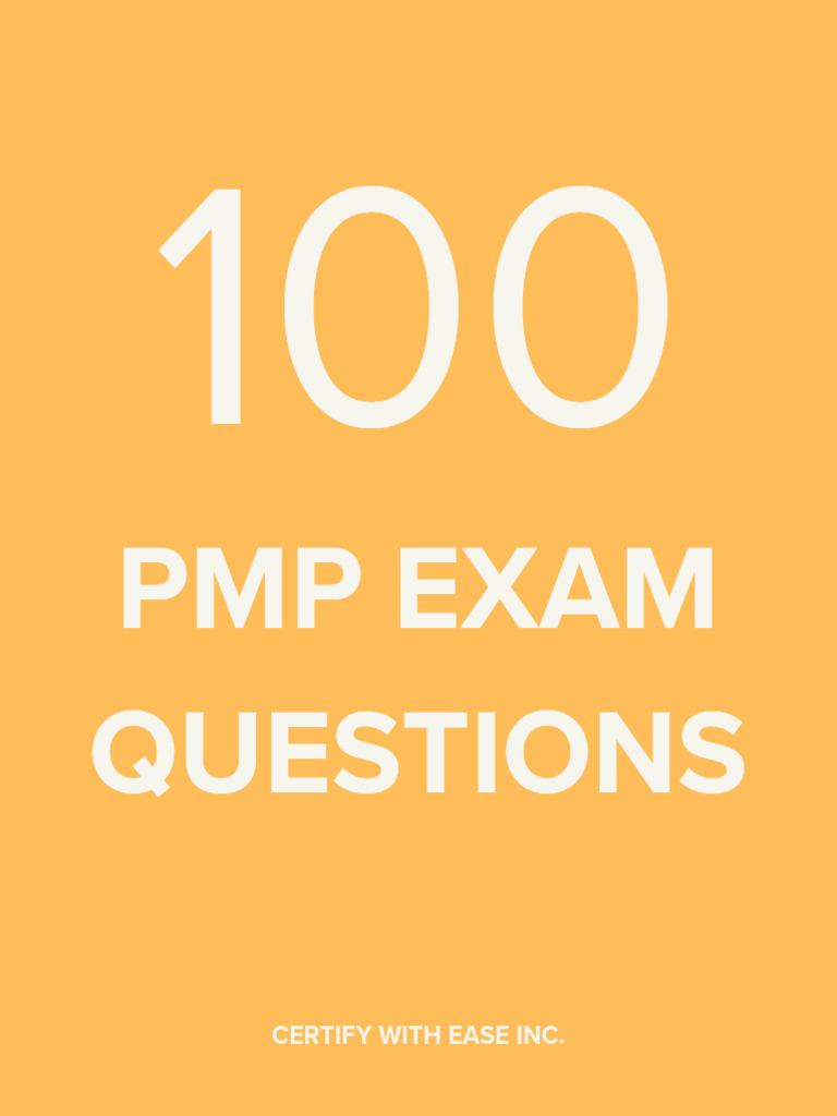 PMP Exam Questions 2025 Guide | PDF | Scrum (Software Development ...