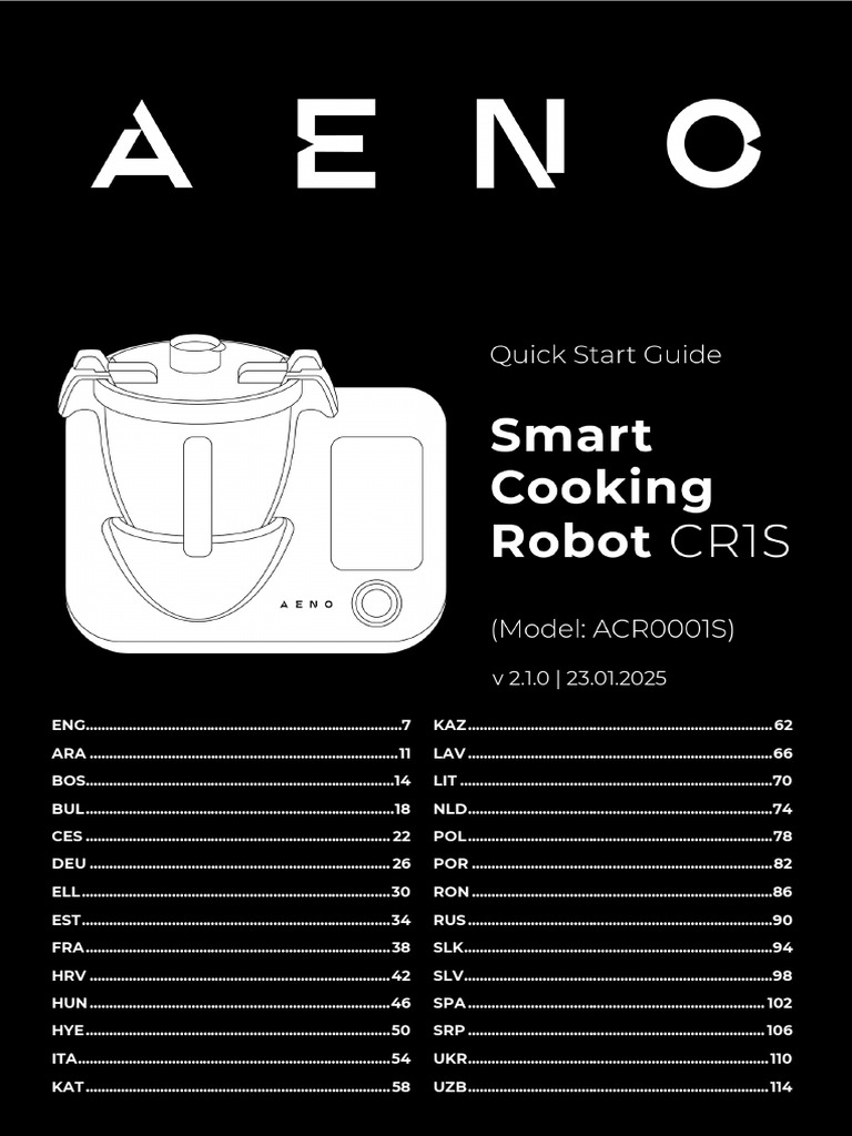 Robot CR1S QSG MULTI | PDF | Electric Power | Electrical Engineering