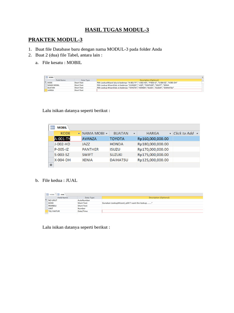 Modul Basis Data | PDF