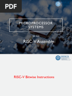 RISC-V Assembler Cheat Sheet - Project F | PDF | Computer Architecture | Office Equipment