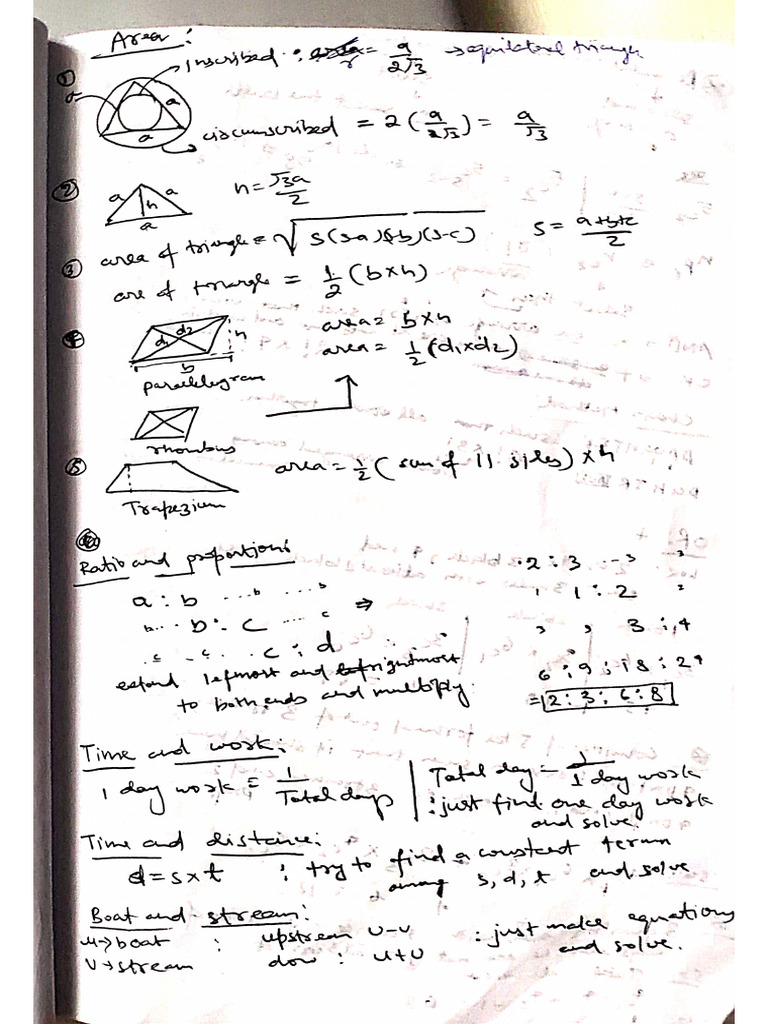 Complete Aptitude short notes | PDF