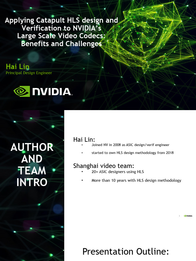 HLS Design for NVIDIA Video Codecs | PDF | C++ | Computer Memory