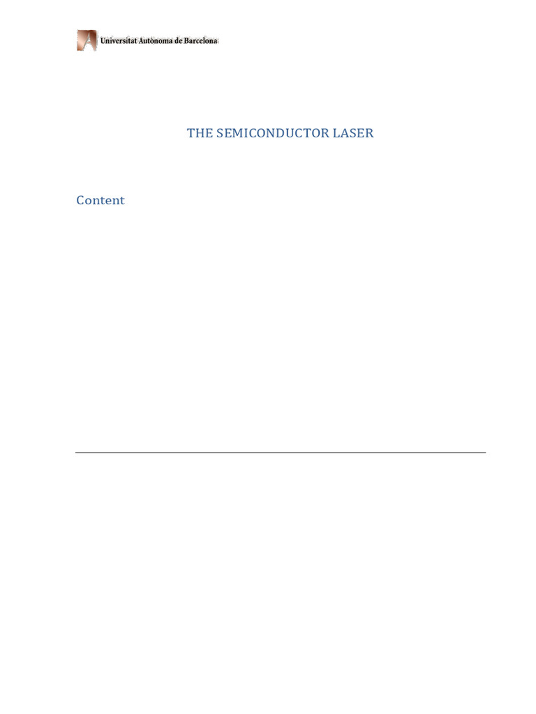 Exercise 4 | PDF | Laser | Photon