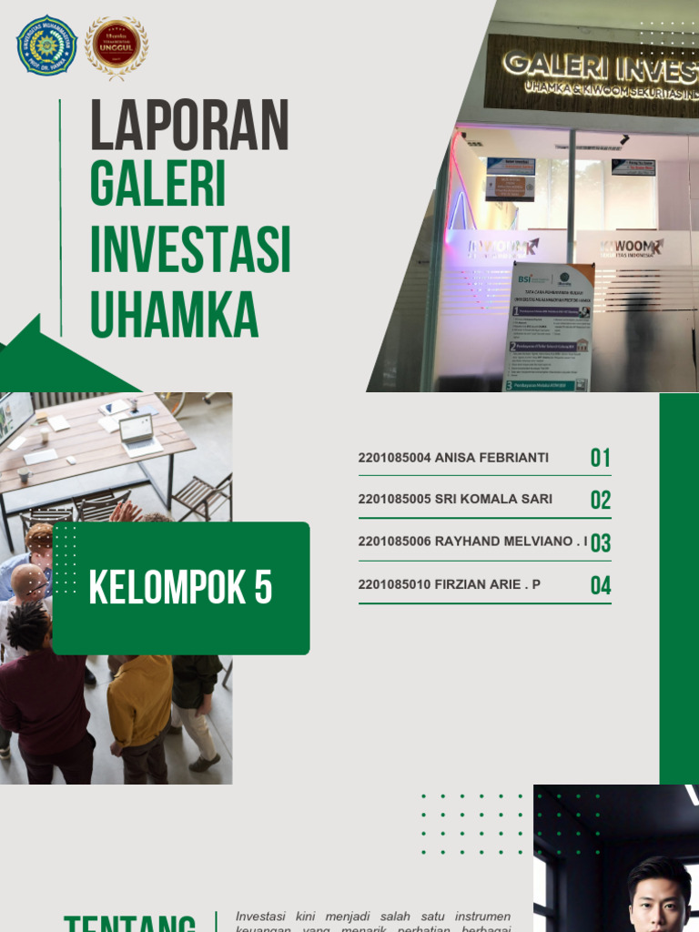 Kel. 5 Laporan Galeri Investasi Uhamka | PDF