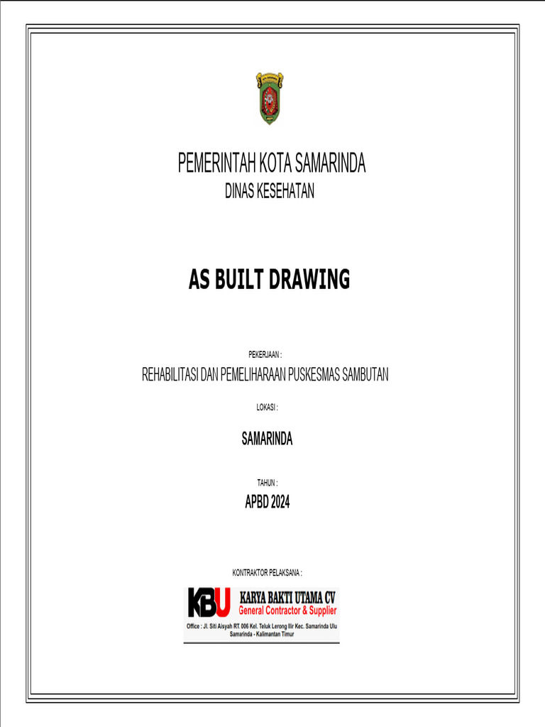 As Built Drawing | PDF