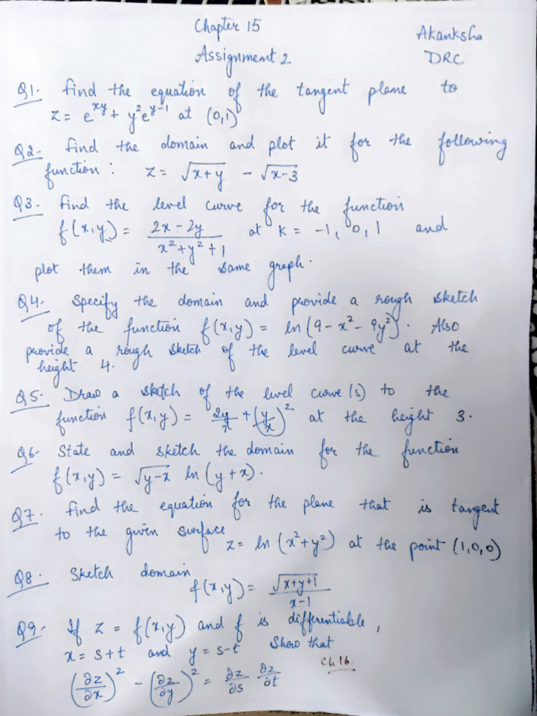 Chapter 15 Assignment 2 Pdf