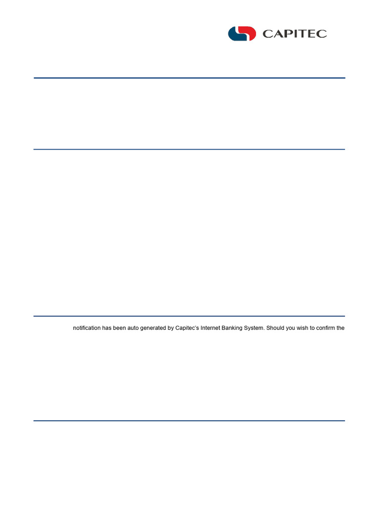 Capitec | PDF