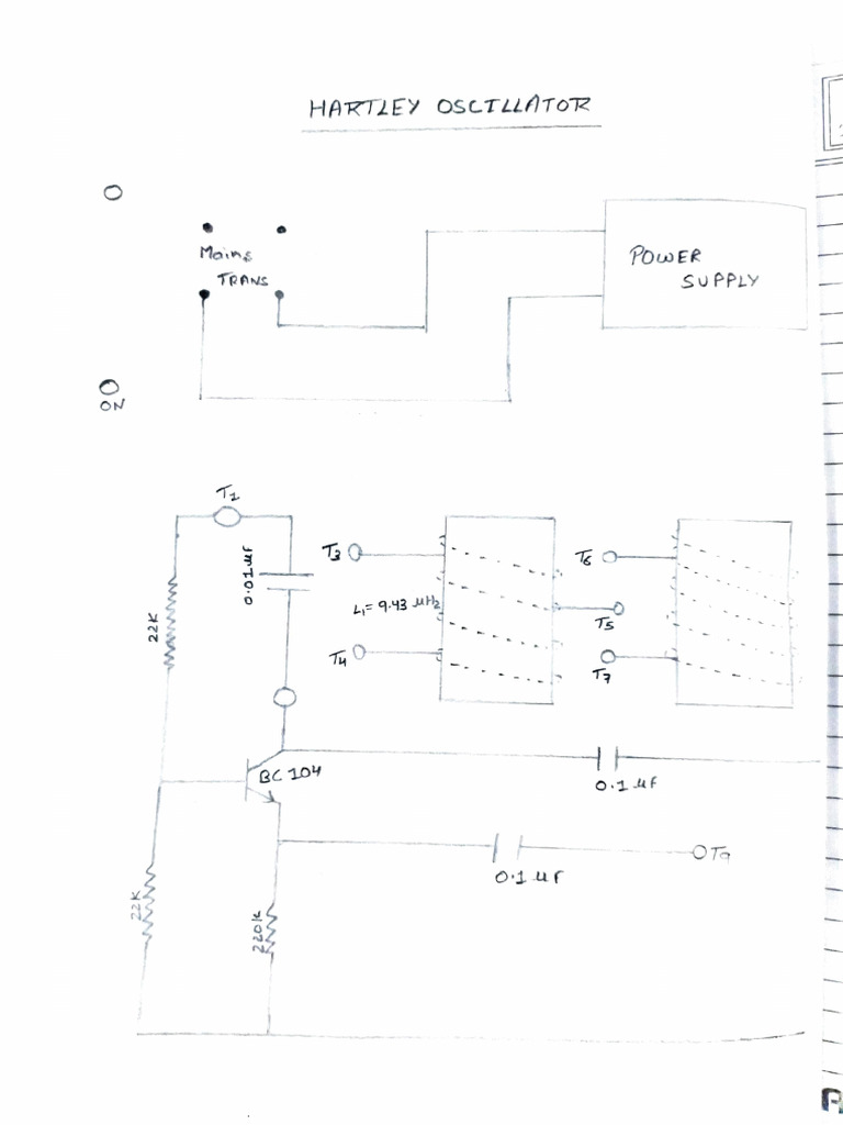 Hartley Oscillator | PDF