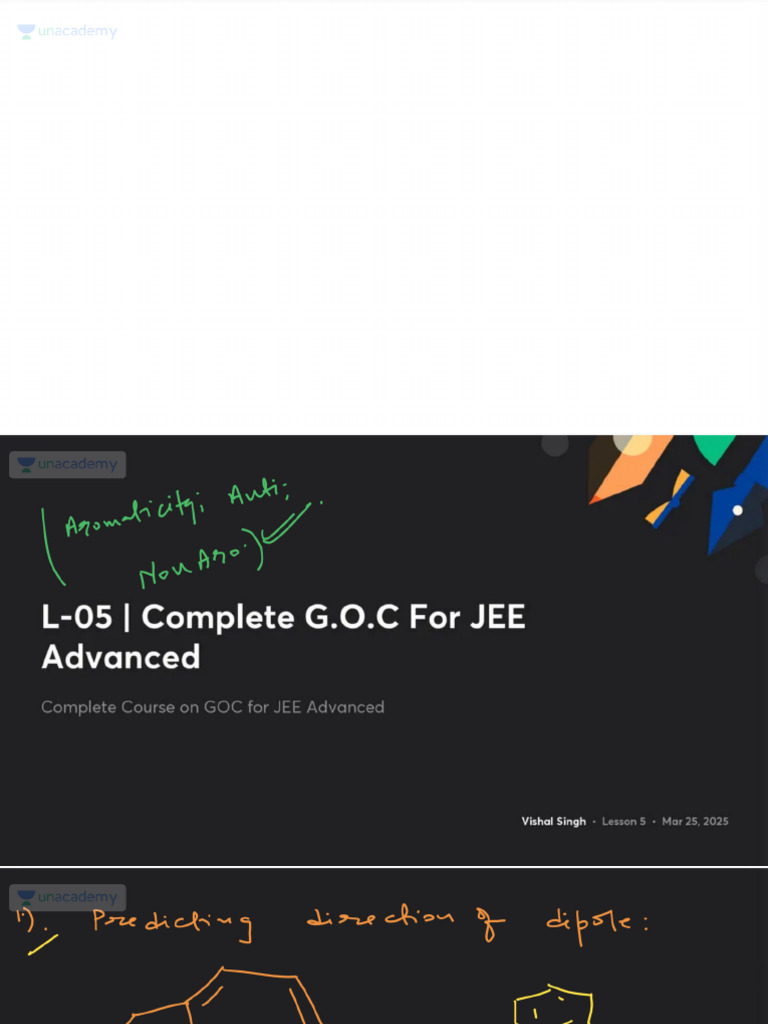 L-05 Complete G.O.C For JEE Adva With Anno 1743427801910 | PDF