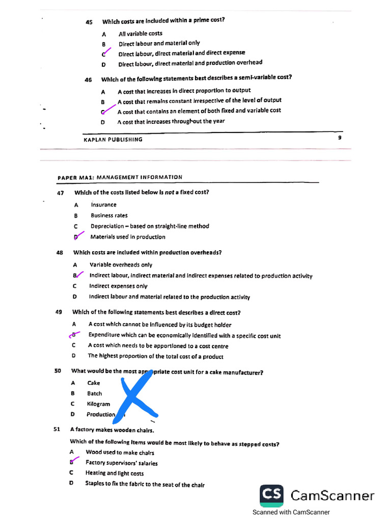 Topic 1 Cost Classification and Behavior | PDF