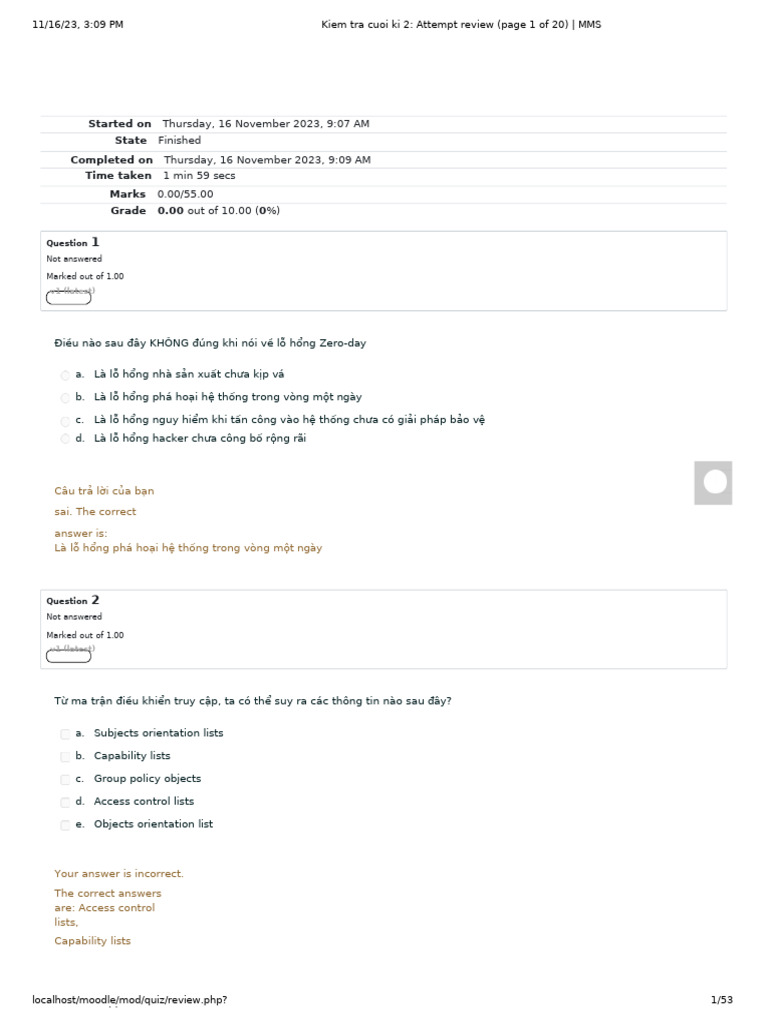 Đề thi cuối kỳ - MMS | PDF