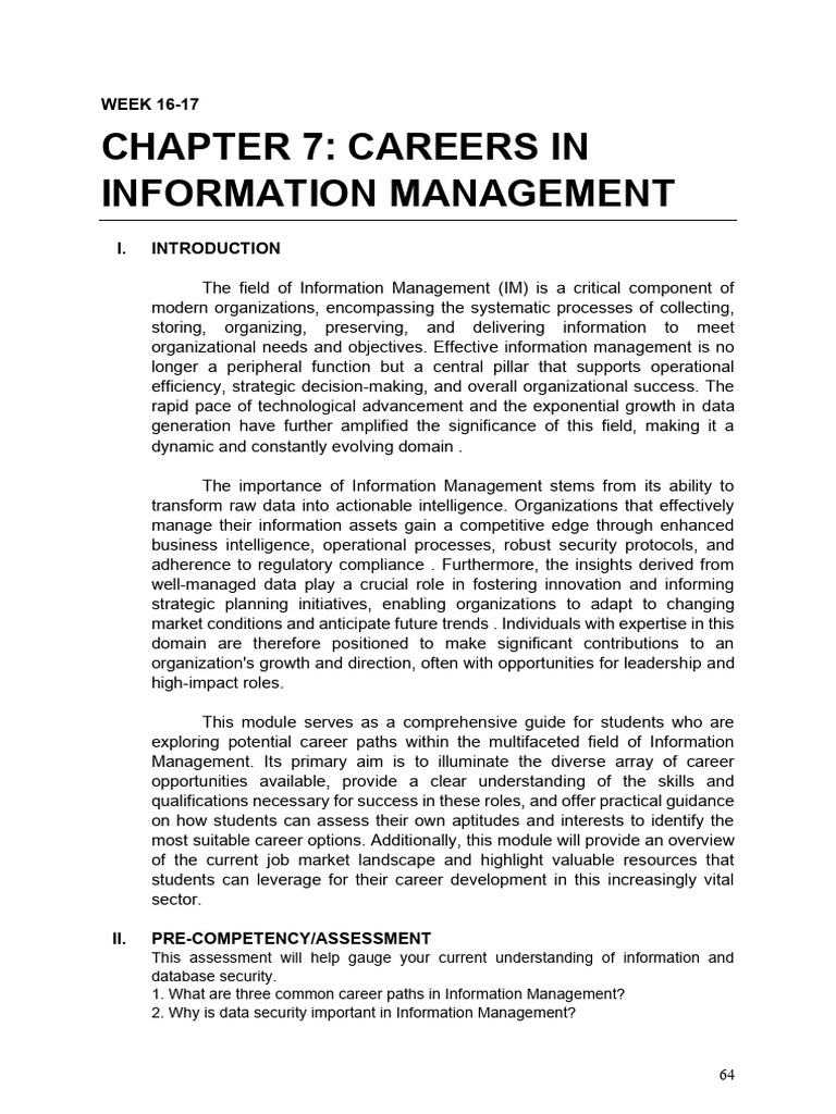 Chapter 7 - CC105 - INFORMATION MANAGEMENT | PDF | Computer Security | Security
