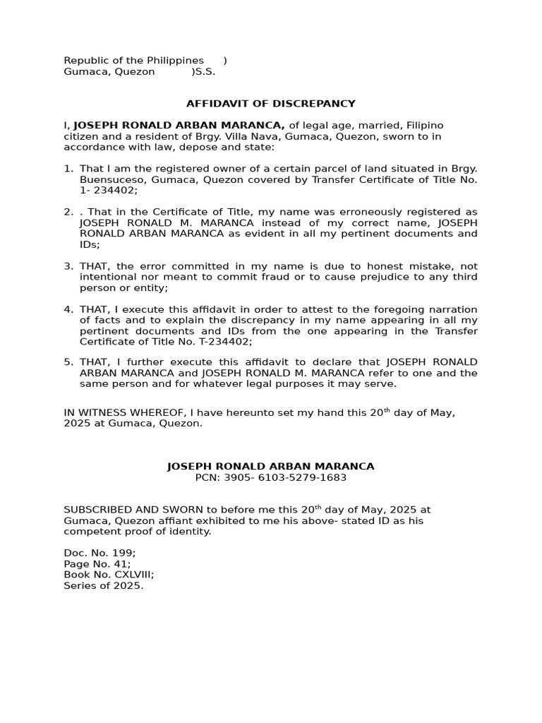 Discrepancy Last Year October | PDF