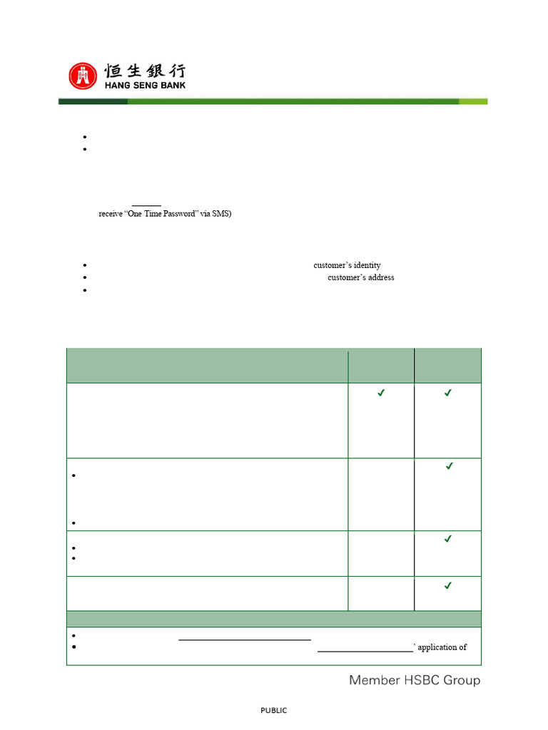 Account Opening Document Checklist | PDF | Identity Document | Special ...