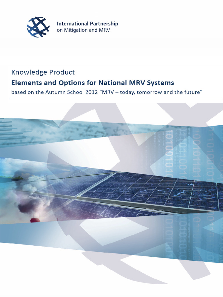 Elements and Options For National MRV Systems | PDF | Climate Change ...