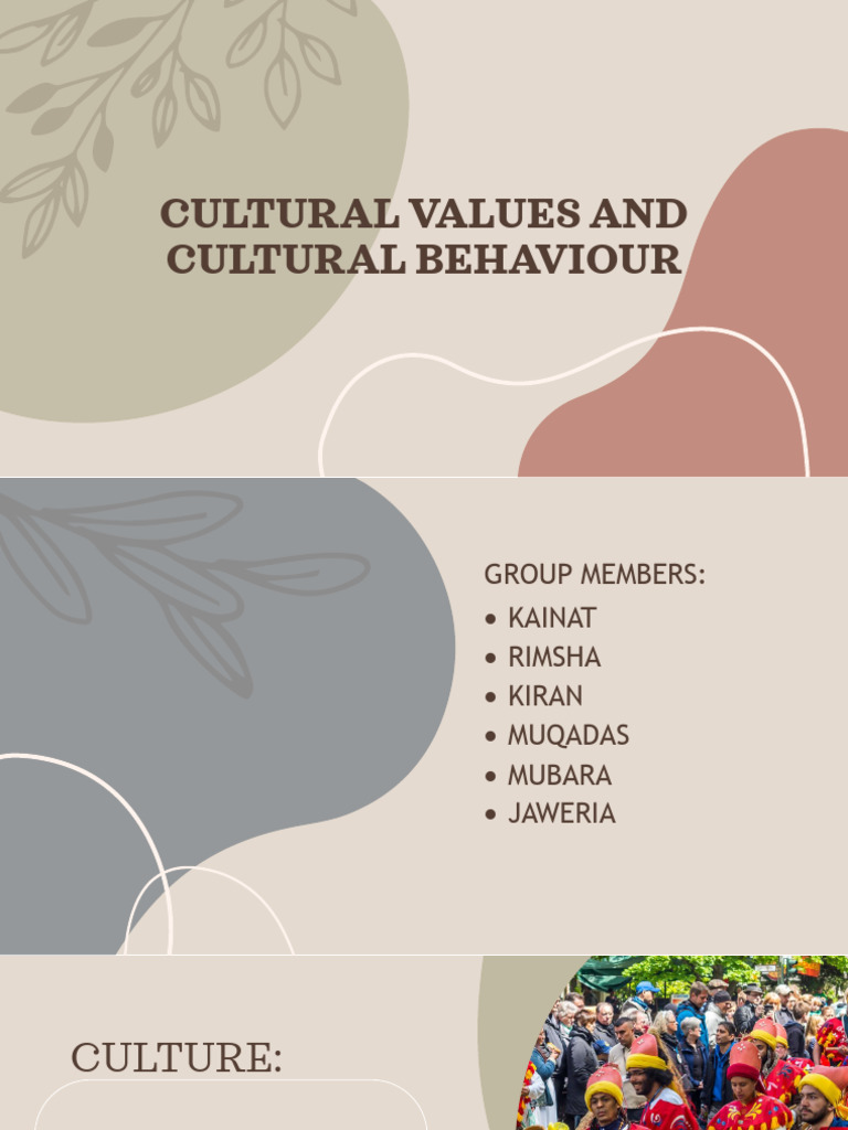 Cultural - Values (1) .PDF Consumer Behaviour | PDF | Consumer ...