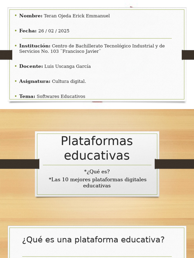 Programas Educativos | PDF | Enseñando | Moodle